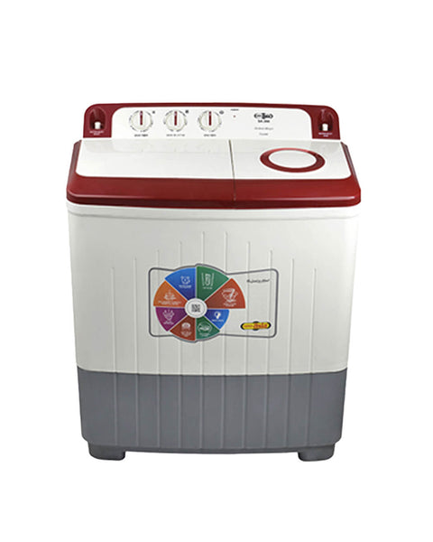 SUPER ASIA Washing Machine SA-280 Grand Wash Twin Tub Semi-Automatic – MGC